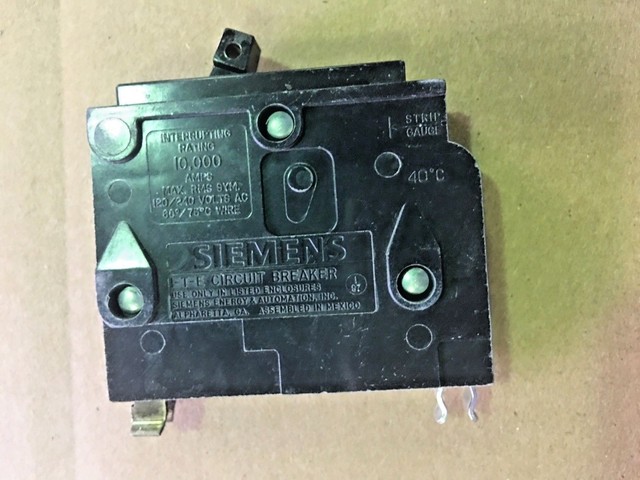 Siemens Circuit Breaker QD D120 20 Amp 1 Pole 120 Volt for sale online ...