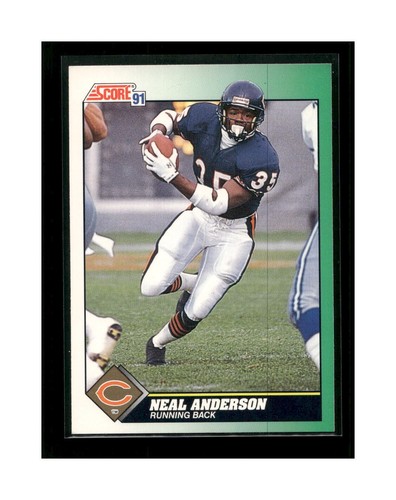 Neal Anderson 1991 Score #270 Chicago Bears Football Card | eBay