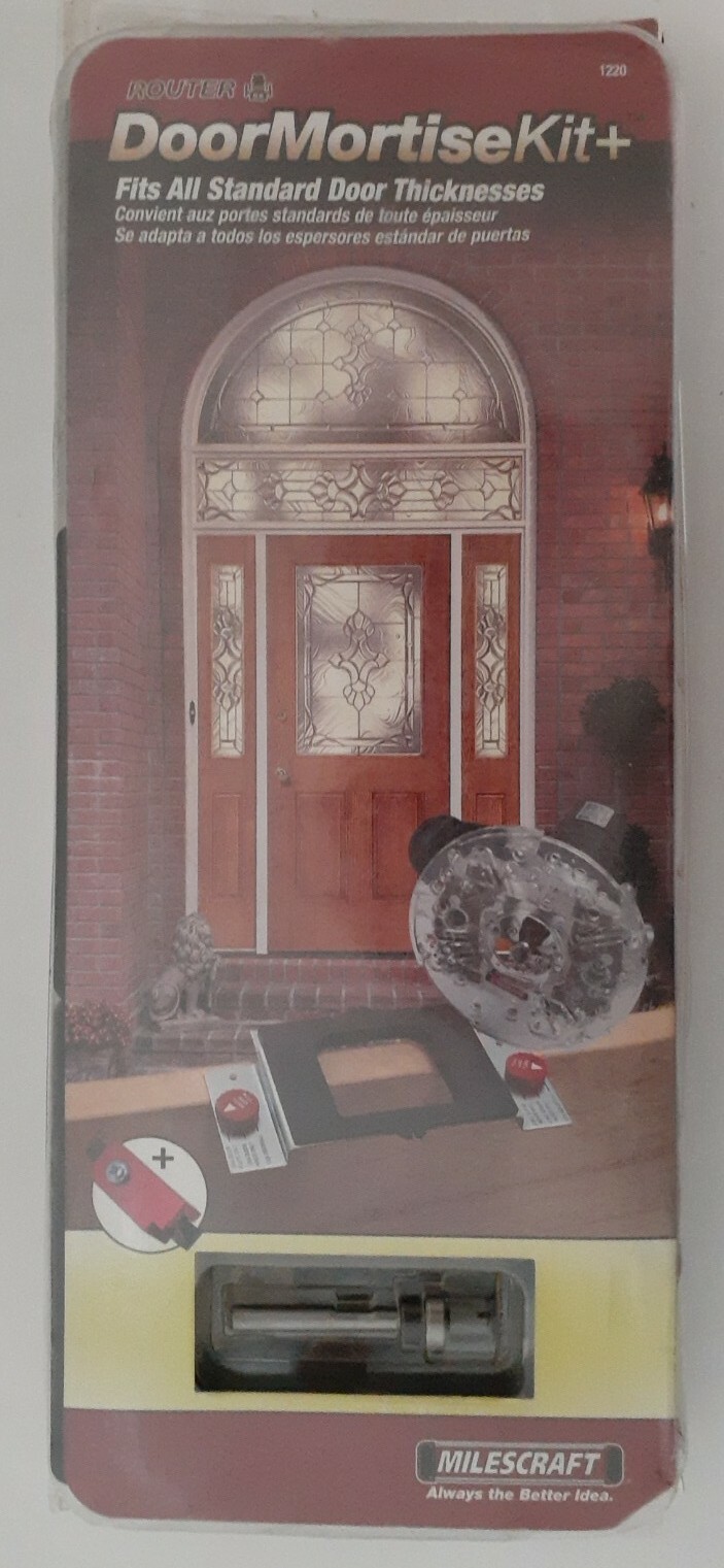 MILESCRAFT Door Mortise Kit