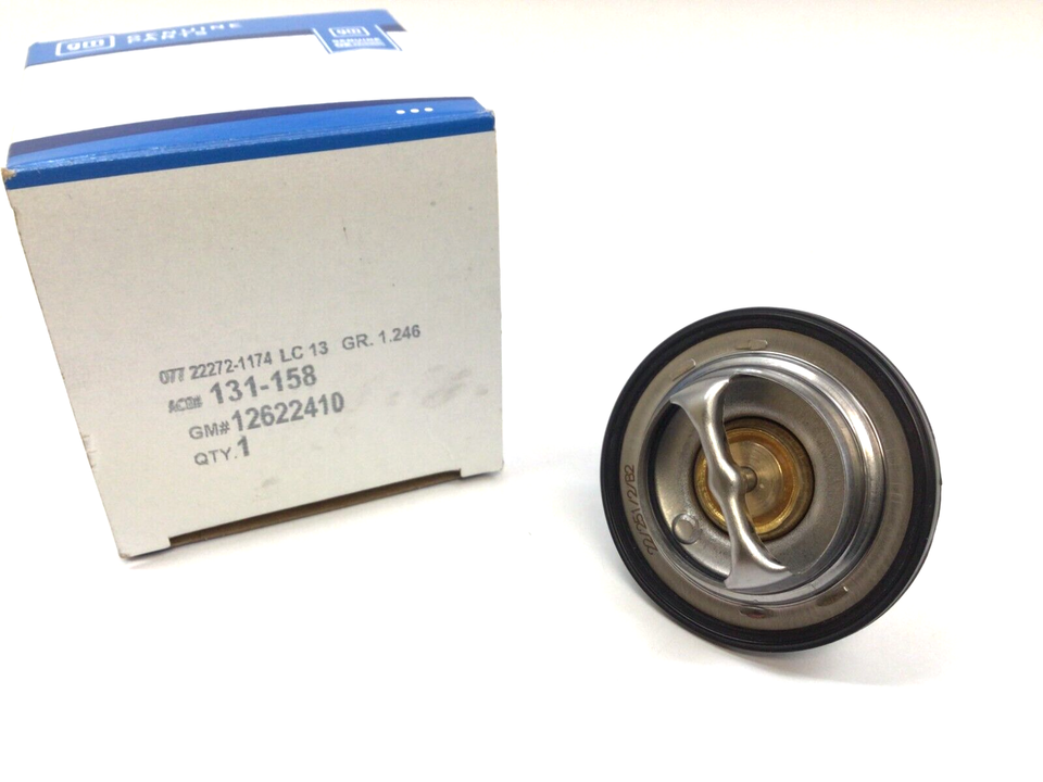Saturn Buick Pontiac Engine Coolant Thermostat ACDelco 131-158 new OEM ...