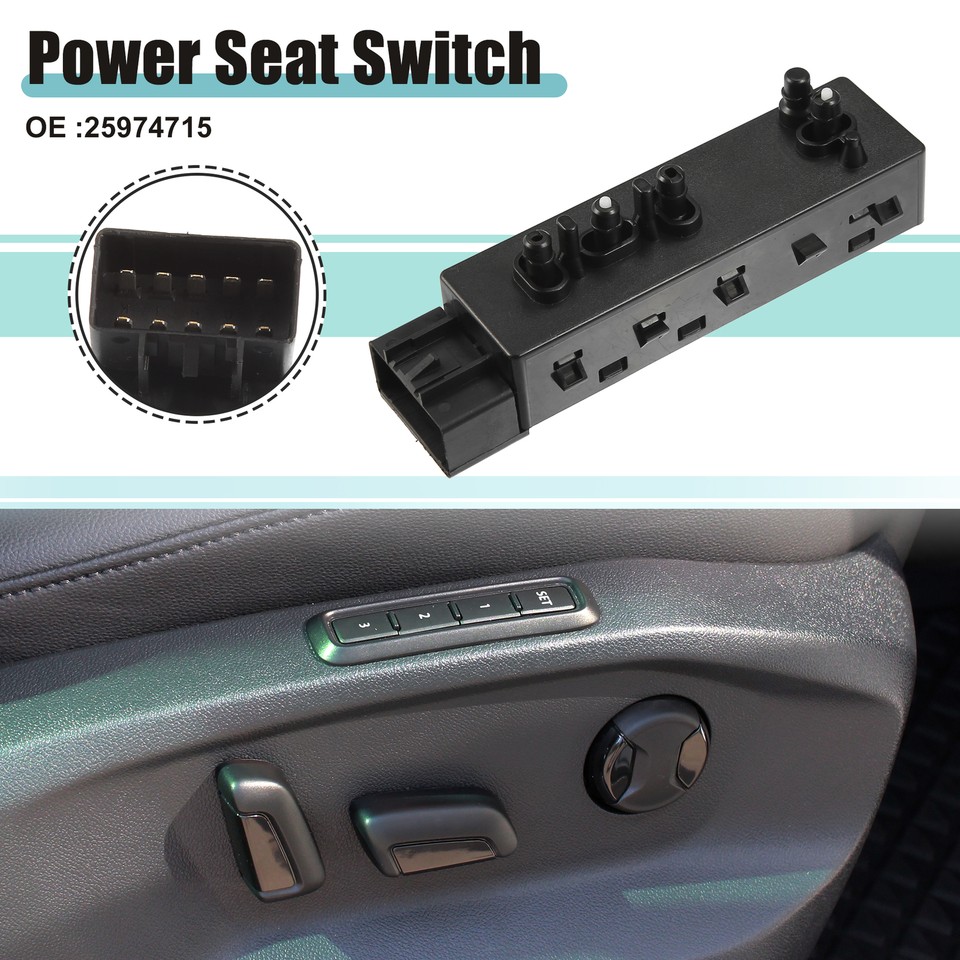 Front Left Side Car Power Seat Switch FR for GMC Acadia 2013-2022 ...
