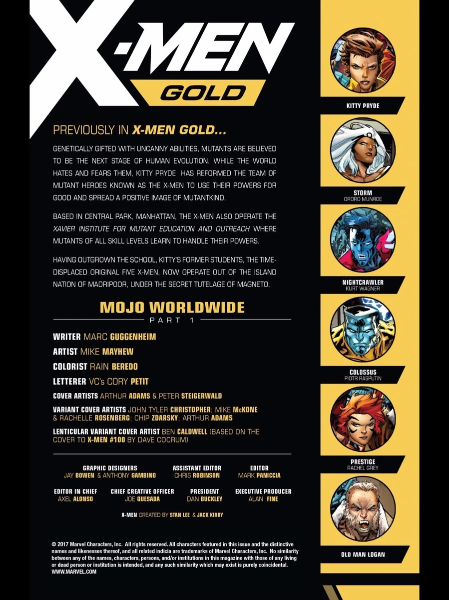 X Men Character List And Powers