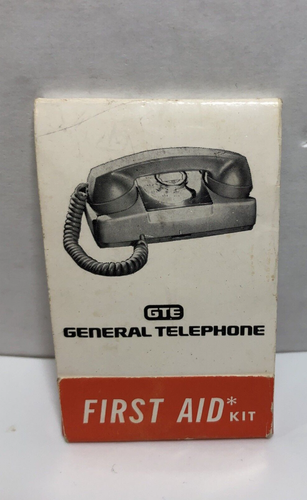 GTE General Telephone Company Emergency First Aid Travel Kit VINTAGE | eBay