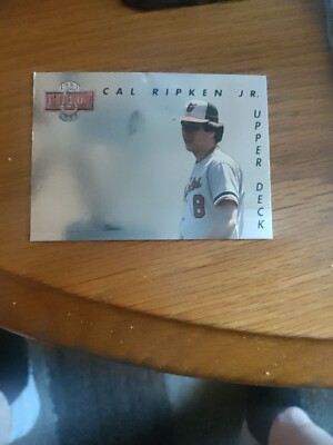 Cal Ripken Jr.1992 Upper Deck TN 4 | eBay