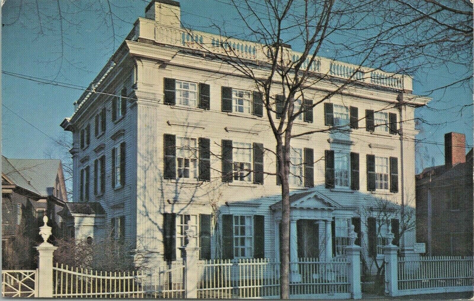 Vintage Postcard Peirce-Nichols House Salem MA Samuel McIntire Designed ...