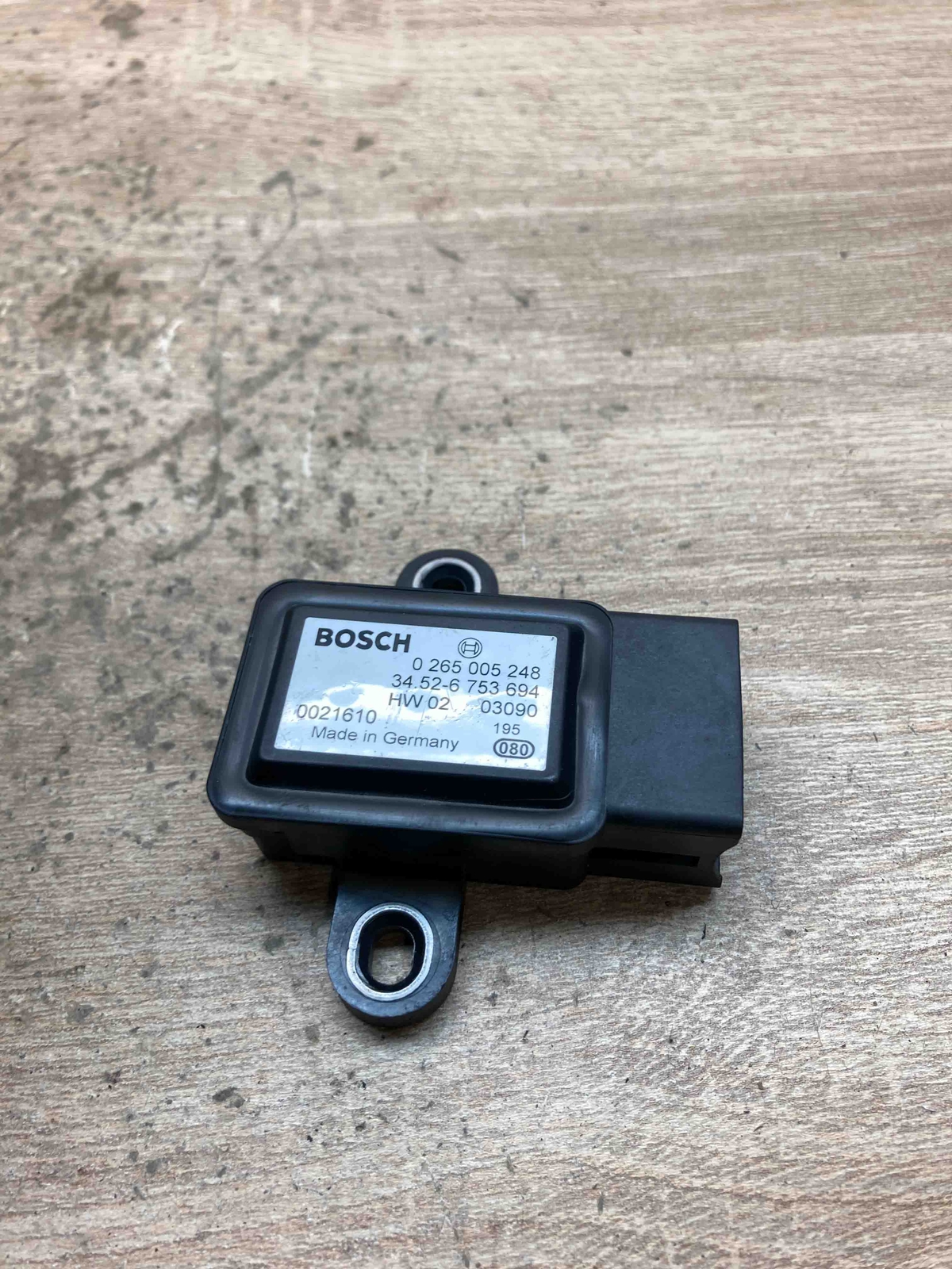 6753694 0265005248 BMW E Series ESP YAW RATE SENSOR 3090 Bosch | eBay