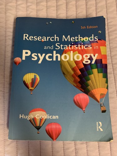 Research Methods and Statistics in Psychology by Coolican (2009, Trade ...