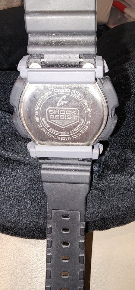 Casio G-Shock Digital Watch Men Black 200M 3232 DW-9052 Backlight **NR ...