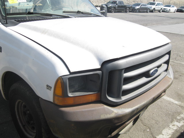 99 FORD F250 SUPER DUTY FRONT END IN WHITE WHITE HOOD FENDERS GRILLE ...