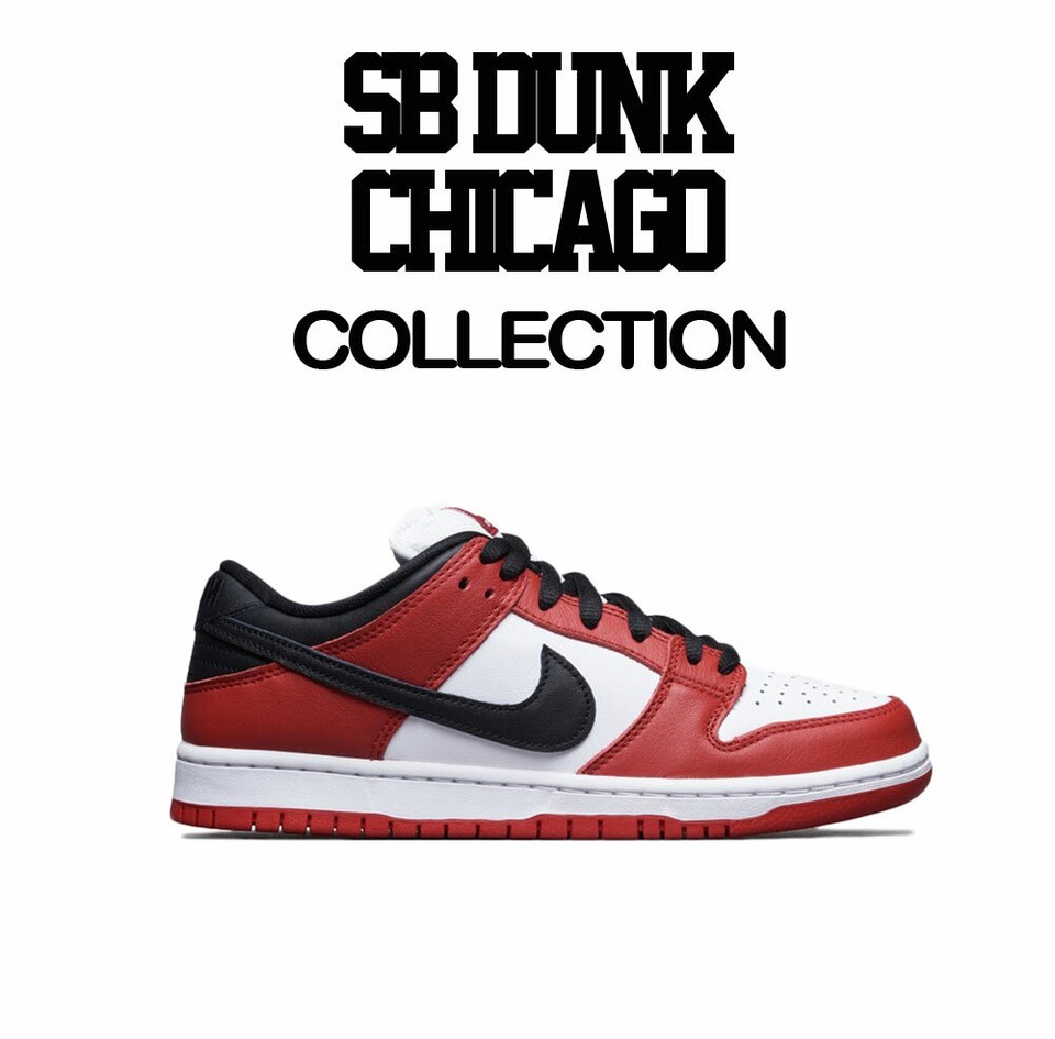 Shirt To Match Dunk SB Chicago J Pack Dunk Shoes - Stay Home Shirt | eBay