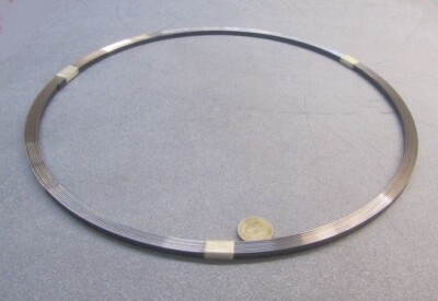 1095 Hard Blue Tempered Spring Steel Shim .050" Thick x .250" Wide x ...