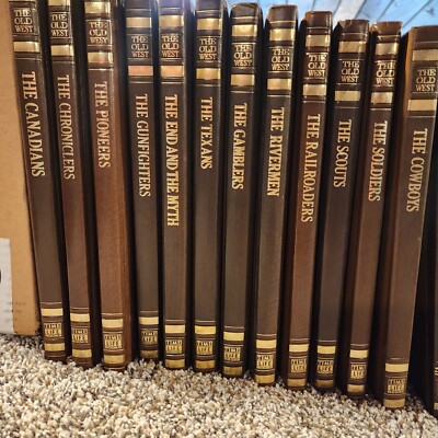 Complete Series Set Time Life THE OLD WEST 26 Volumes w/ Master Index ...