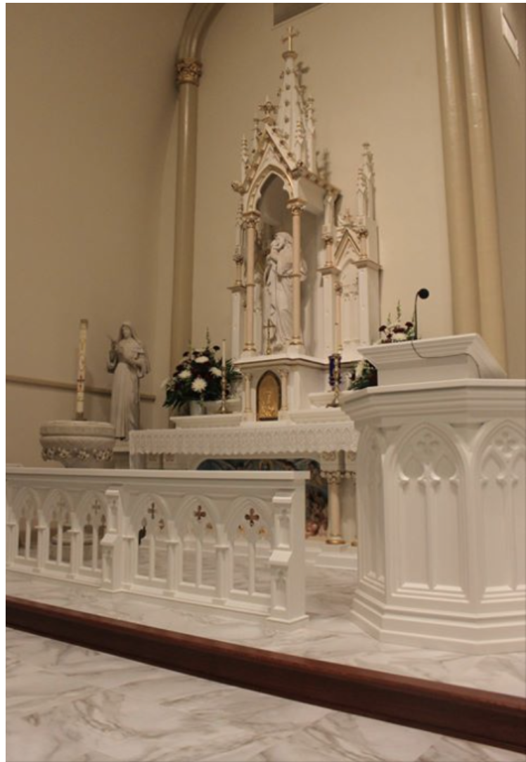 Catholic Church Altar Layout