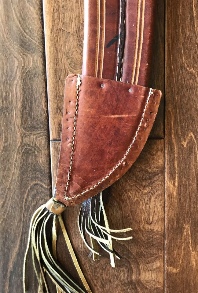 Vintage Corneta 127 MACHETE & LEATHER SHEATH 31” El Salvador-PLS. READ ...