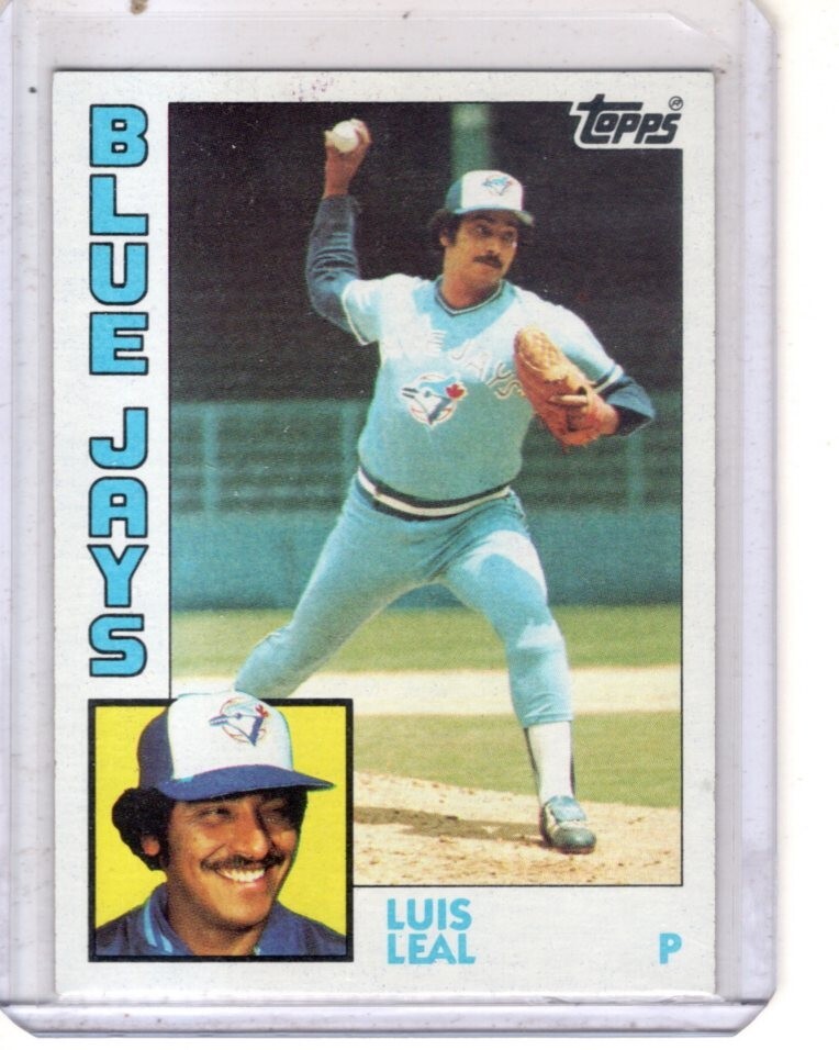 1984 Topps - #783 Luis Leal Toronto Blue Jays baseball card | eBay