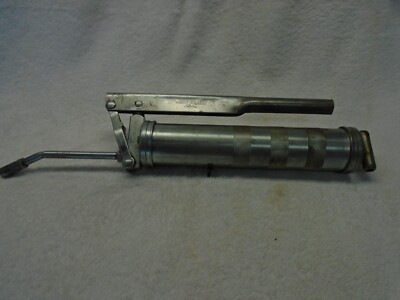 Vintage TUBE LOADING 3-WAY LEVER GREASE GUN Model 7090- Petroleum ...