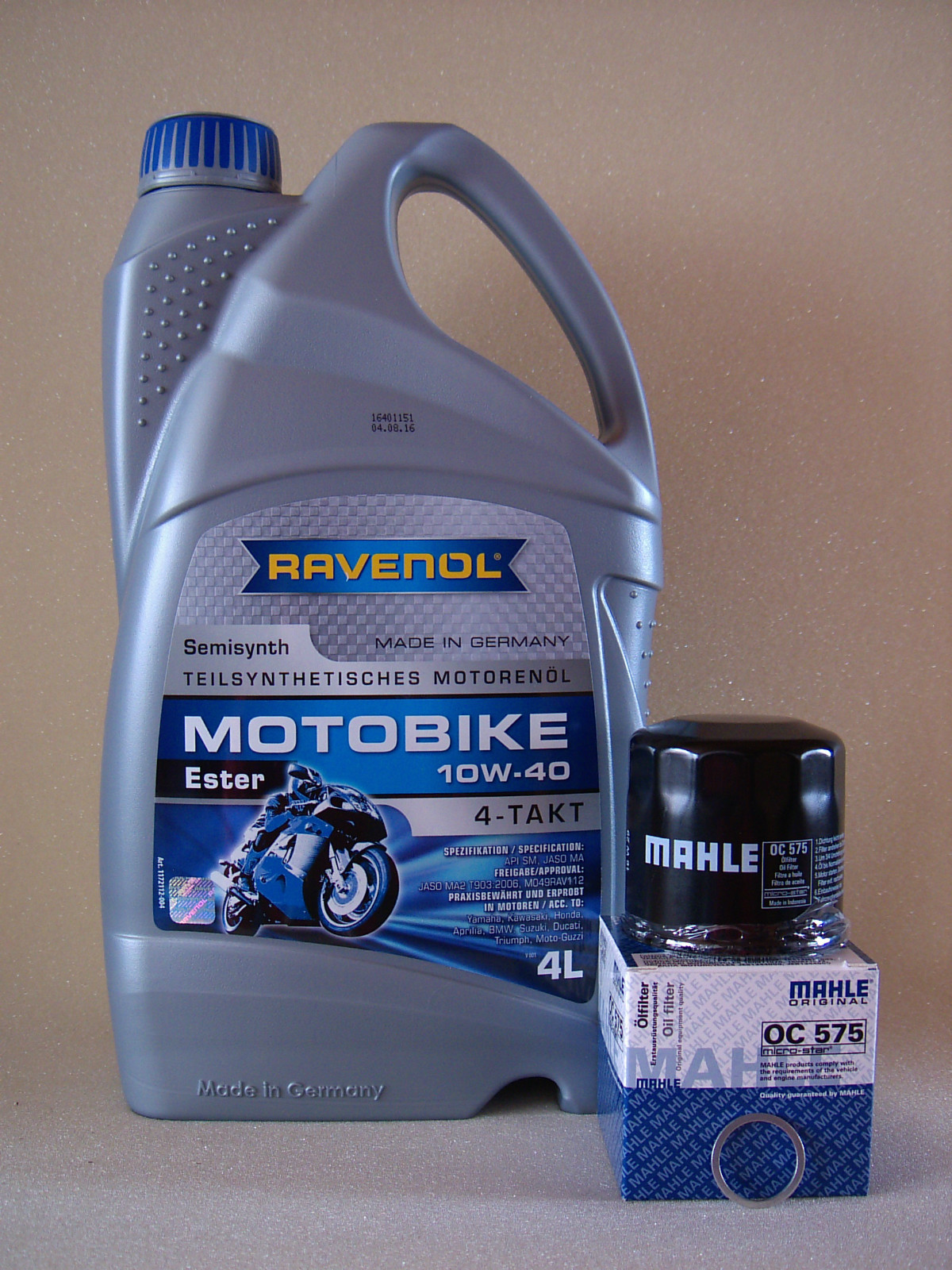 Ravenol Motobike 10W40 Öl+ Ölfilter TRIUMPH 900 Street Cup Twin ...