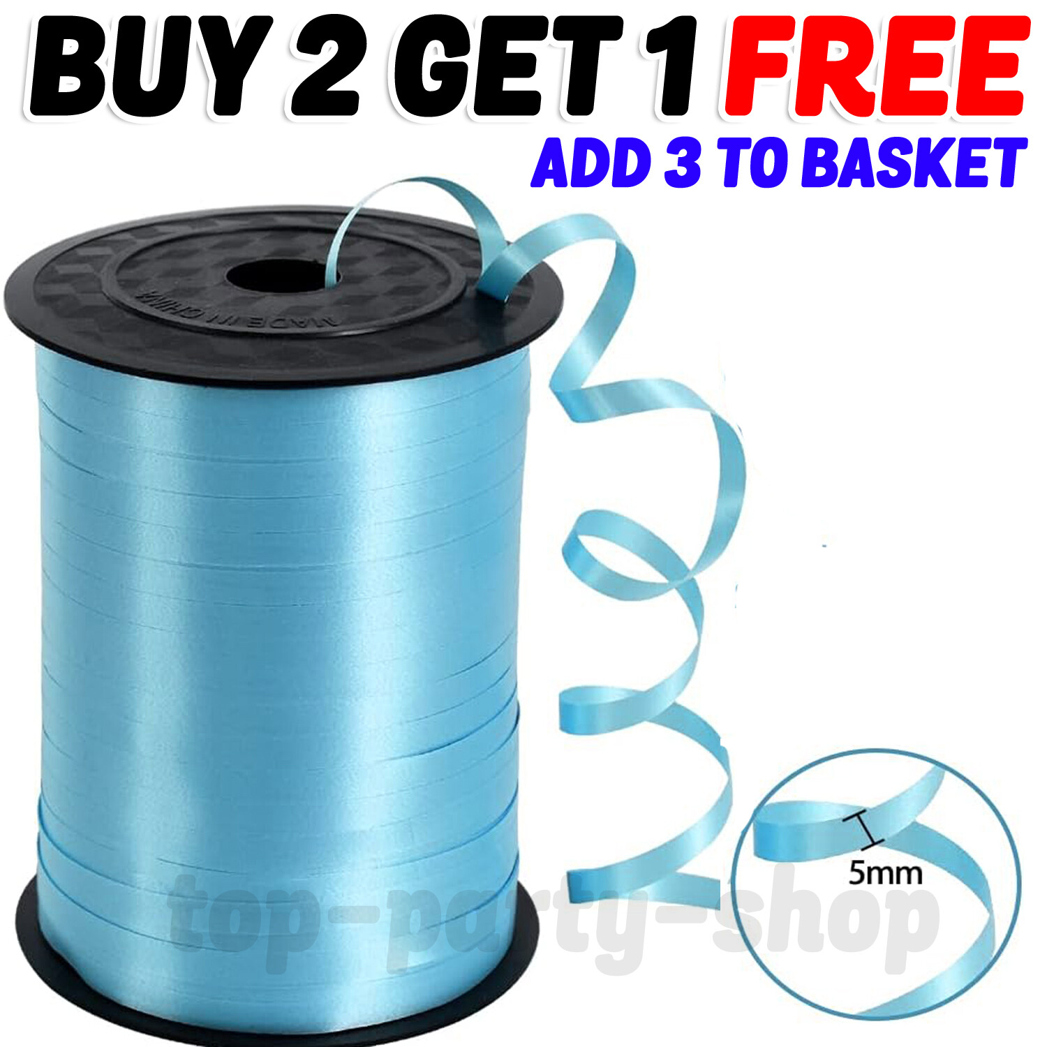 50 METERS BALLOON CURLING RIBBON FOR PARTY GIFT WRAPPING BALLOONS ...