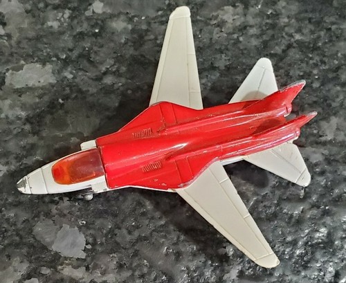 1981 Vintage Lesney Red & White Matchbox # 27 swing wing Airplane Plane ...