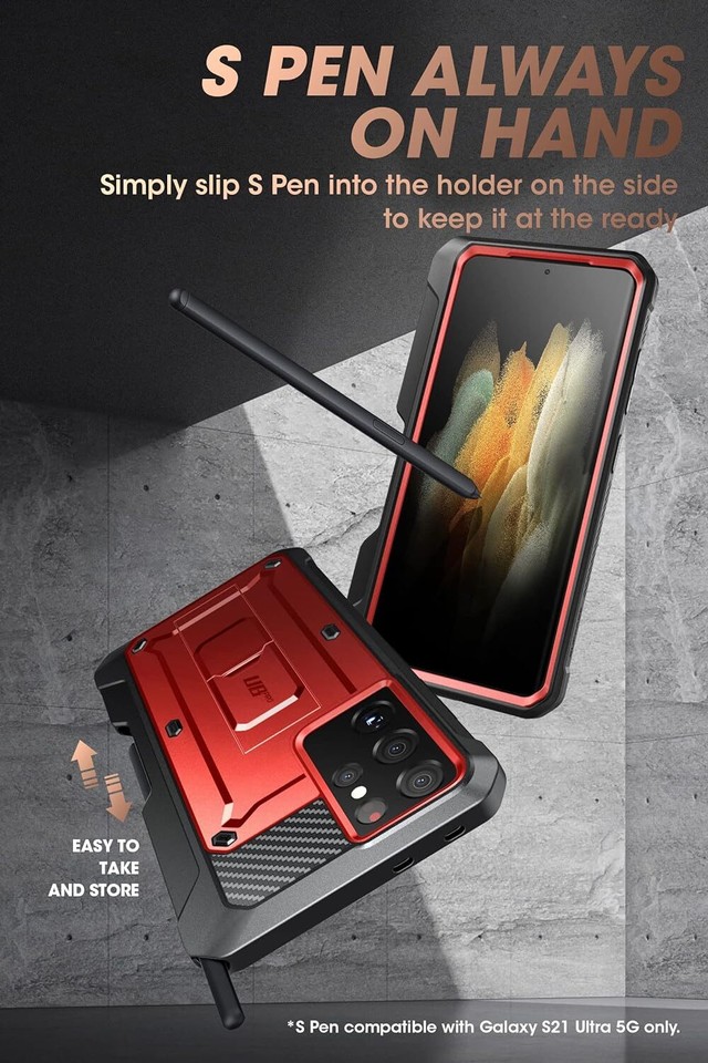 SUPCASE Military-Grade Protection Case Multi-layered Cover for Galaxy ...