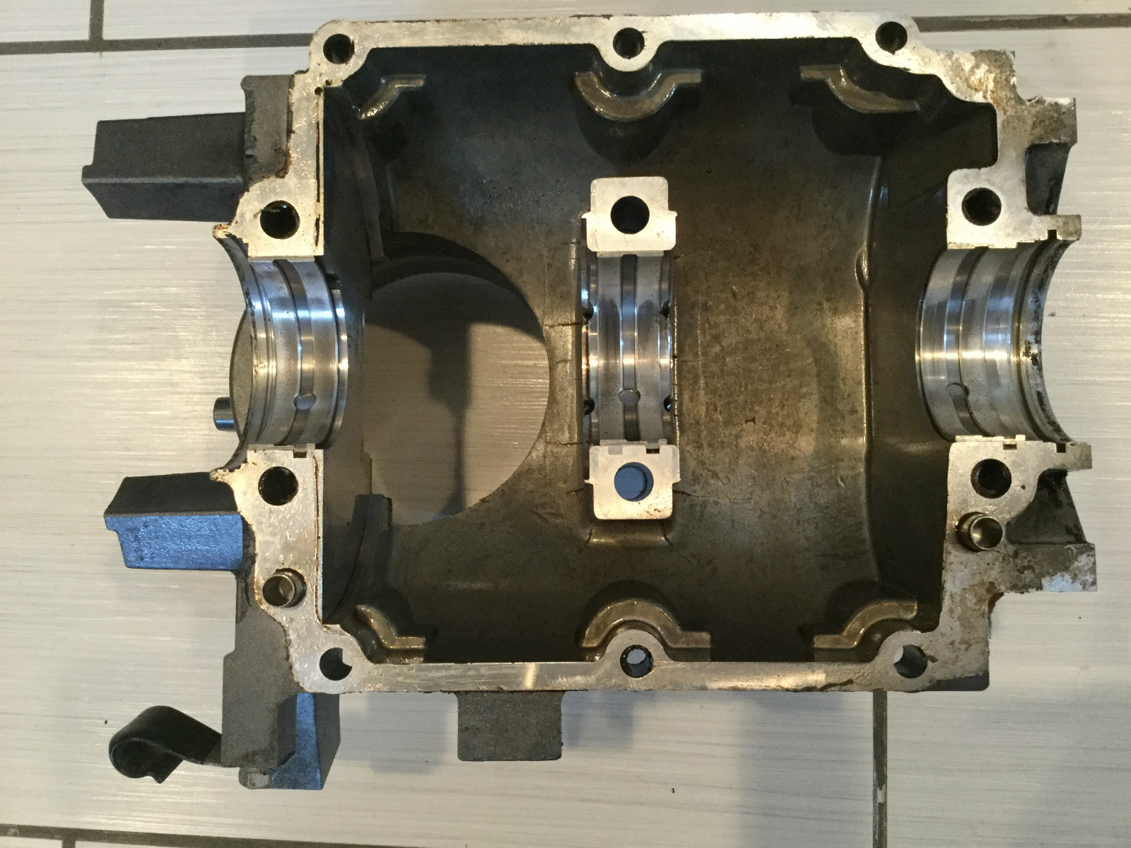 2000 Yamaha 25HP CRANKCASE ONE SIDE 65W-15100-00-94 4-STROKE 1998-2001 ...