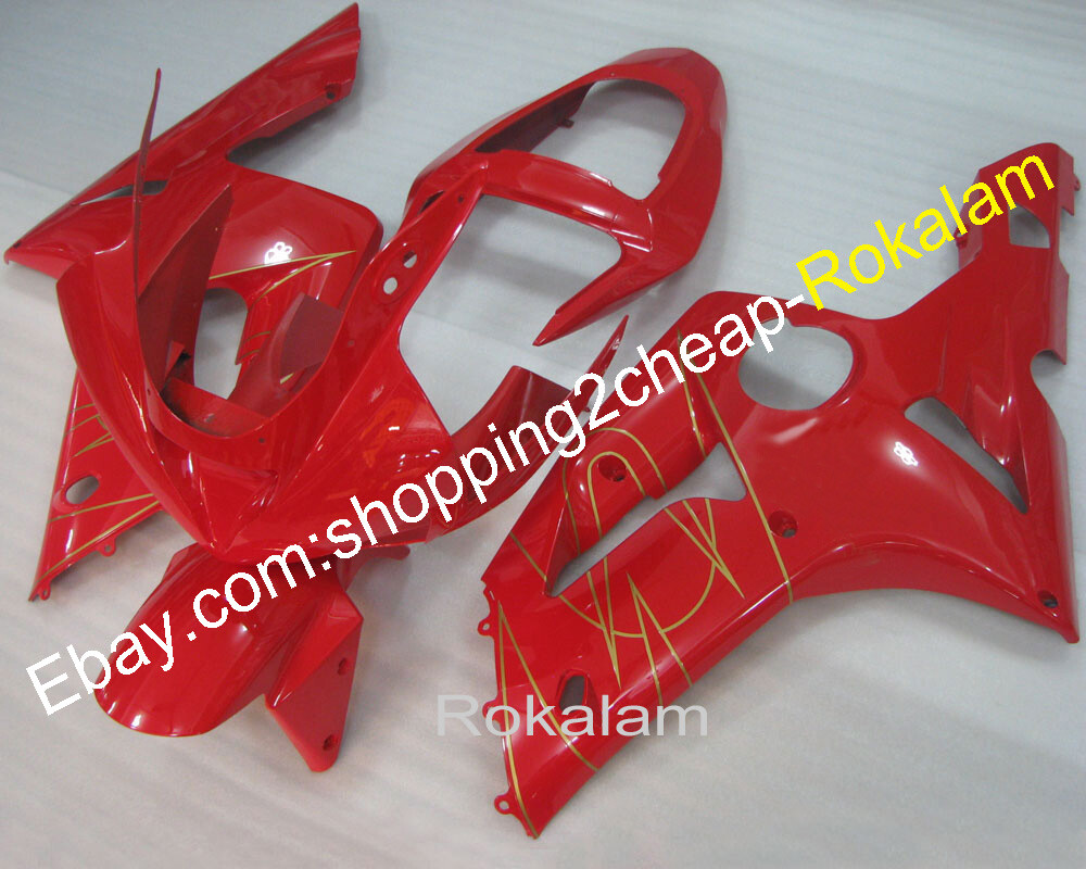 Cowling For ZX6R 2003 2004 ZX636 ZX-6R 03 04 Red Bodywork Motorbike ...