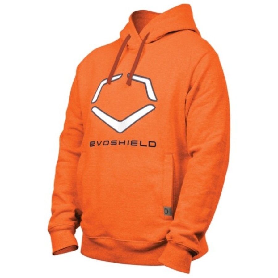 EvoShield Men's Orange EvoFleece Full Shield Hoodie | eBay