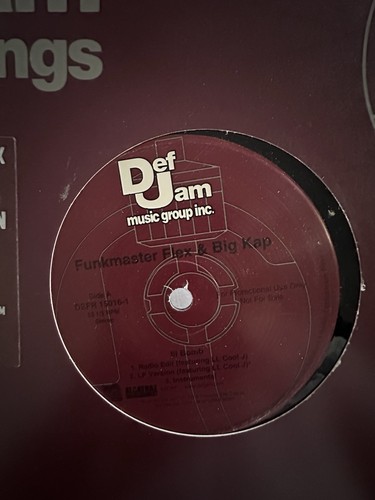 Def Jam Records 9x Vinyl Lot LL Cool J DMX Ludacris Funkmaster Flex Big ...