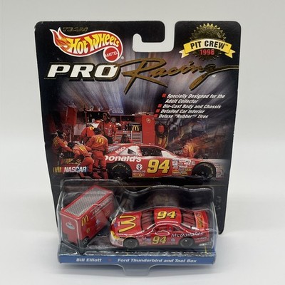 Hot wheels pro racing 1998 Pit Crew Bill Elliott Ford Taurus Toolbox | eBay