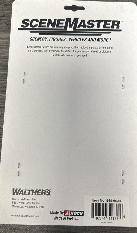 SceneMaster HO Scale #949-6034 Coach Passengers HOn3, HOn30, HOn2 CC | eBay