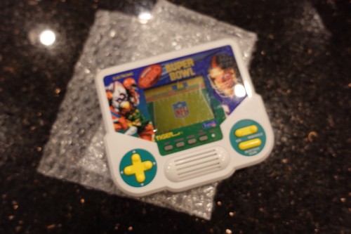 Vintage TIGER NFL FOOTBALL Electronic Handheld tabletop Arcade video ...