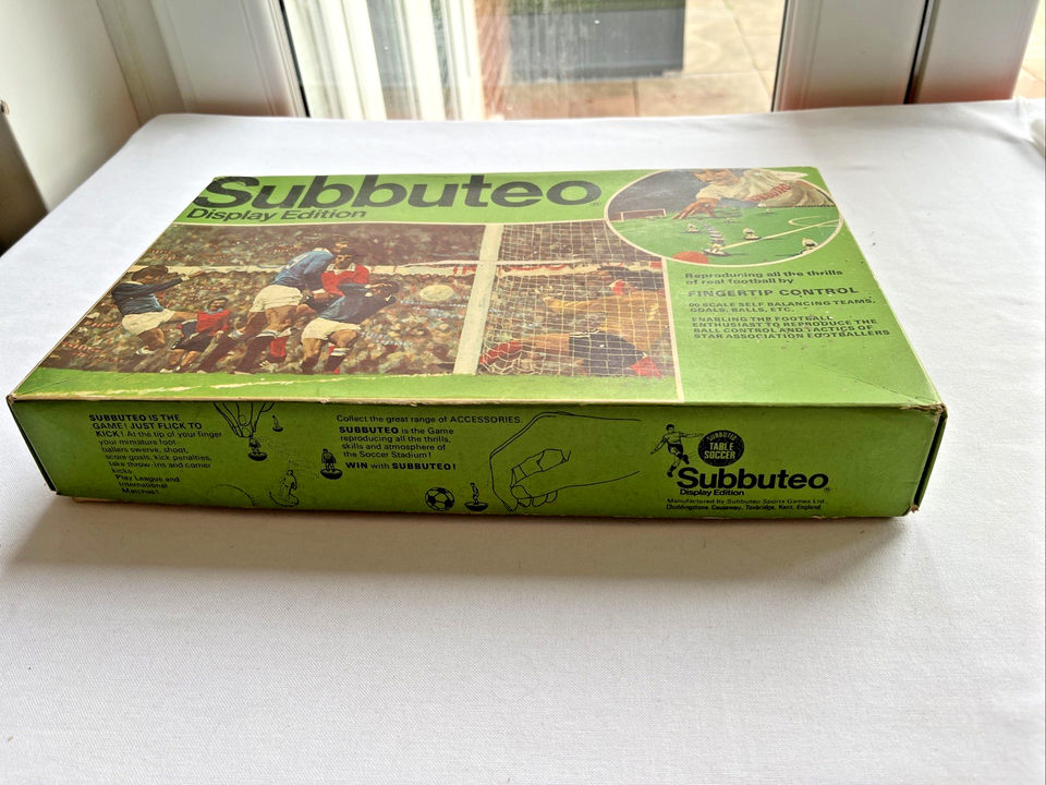 Subbuteo Display Edition Table Soccer Football – 1976-1980 Vintage ...