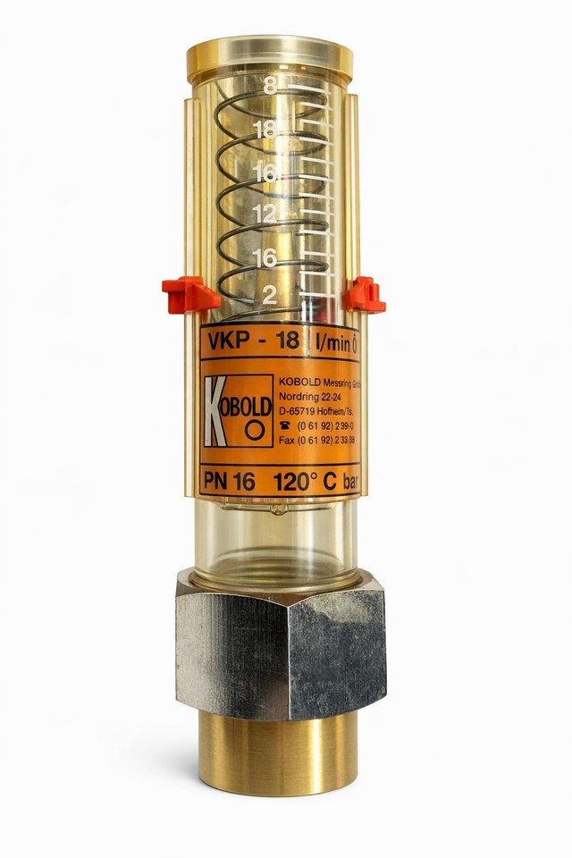 KOBOLD VKP-2018IG10 Flow Meter 2–18 L/min Variable Area Rotameter PN16 ...