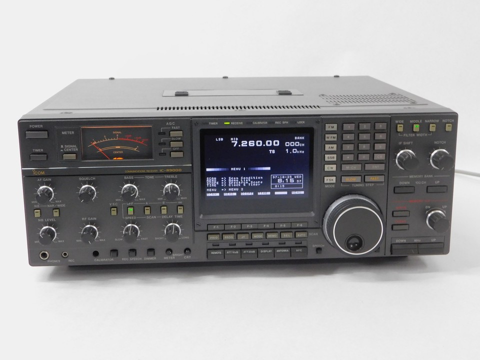 Icom IC-R9000 Ham Radio Communications Receiver (SN 01125, new LCD ...