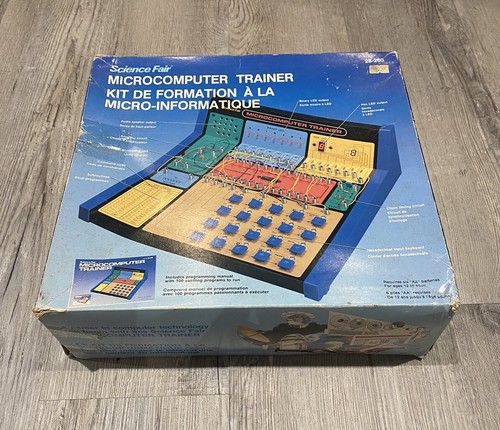 Radio Shack Science Fair Microcomputer Trainer 28-260 w/ Original Box ...