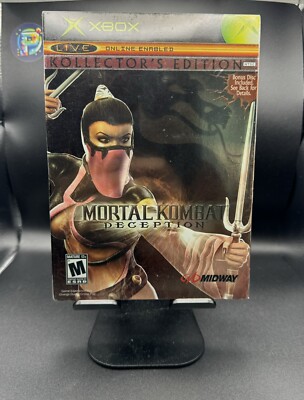 Mortal Kombat: Deception Kollector's Edition SEALED (Microsoft Xbox ...