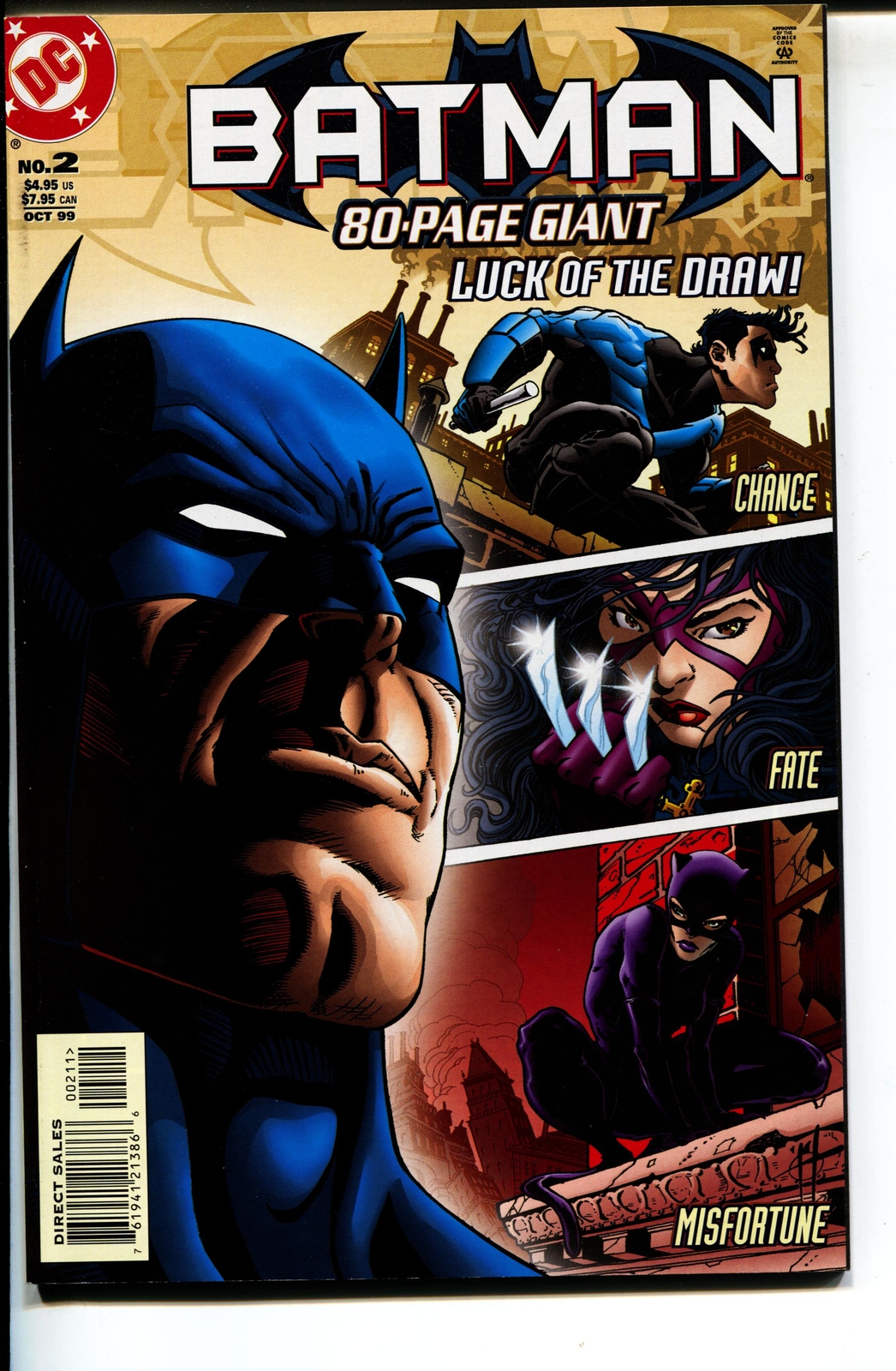 Batman 80-Page Giant: Luck Of The Draw # - DC -VF - Comic Book | eBay