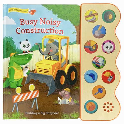 Busy Noisy Construction (Interactive 10-Button Early Bird Sound Books ...