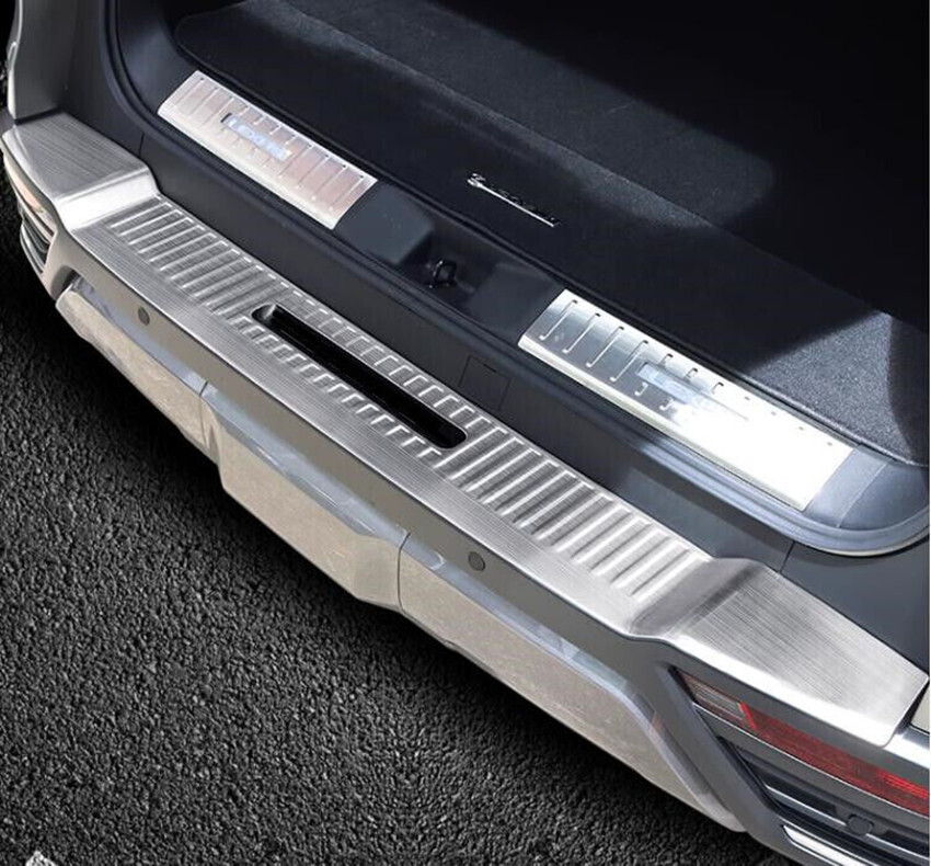 For Lexus LX600 2022 2023 2024 Silver Rear Door Plate Scuff Bumper ...