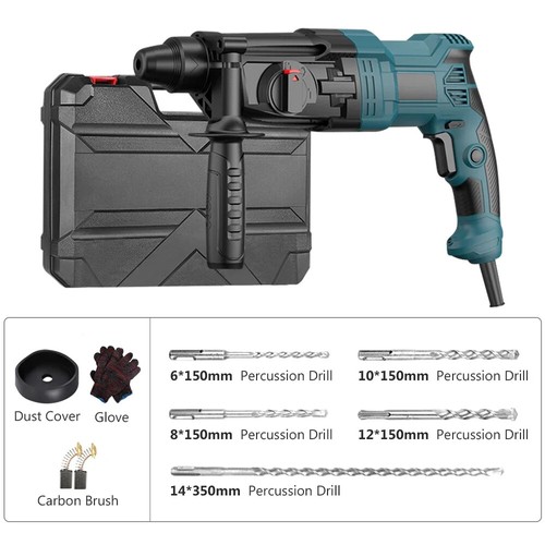 Corded Electric Drill Triple Hole Punching Electric Pick Impact Drill ...