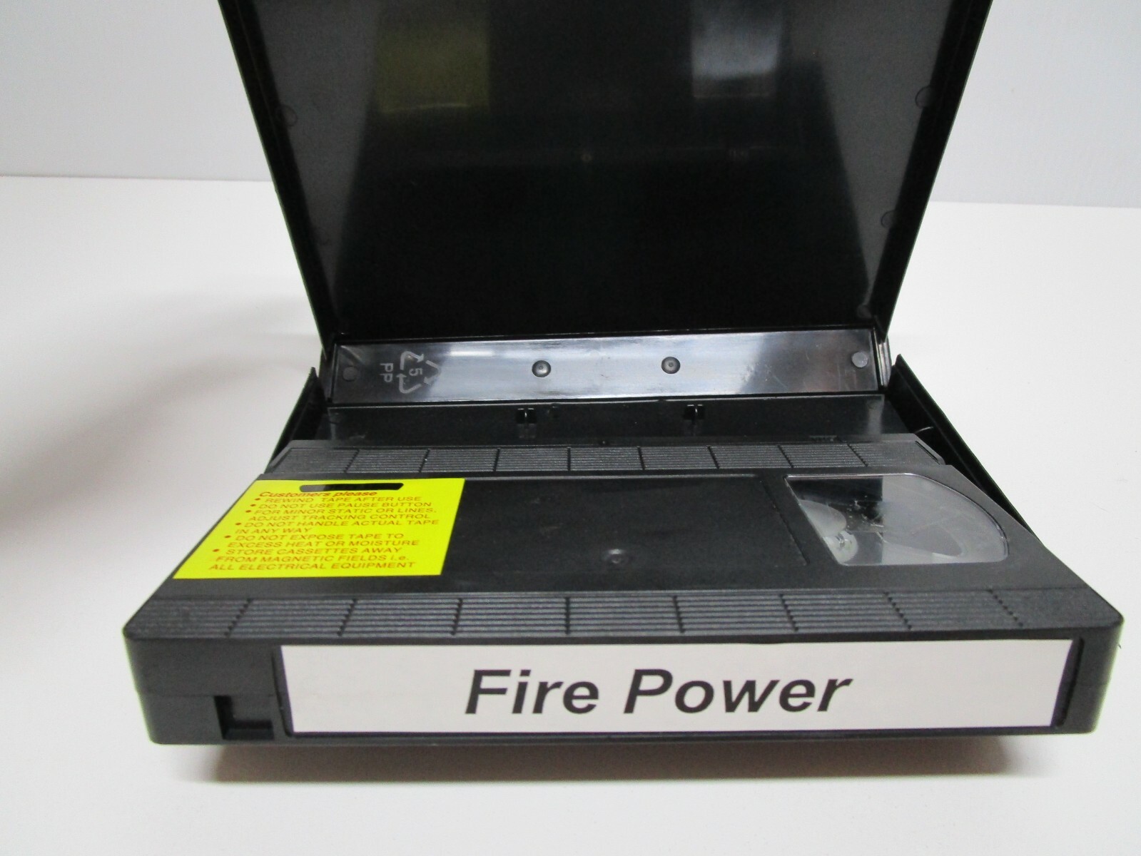 Firepower, Chad McQueen, VHS Tape, Vintage Cassette Tape Video, Movie ...