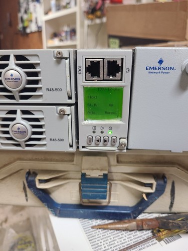 Netsure 211NGFB Emerson Power Distribution Panel 4 R48500 Rectifiers ...