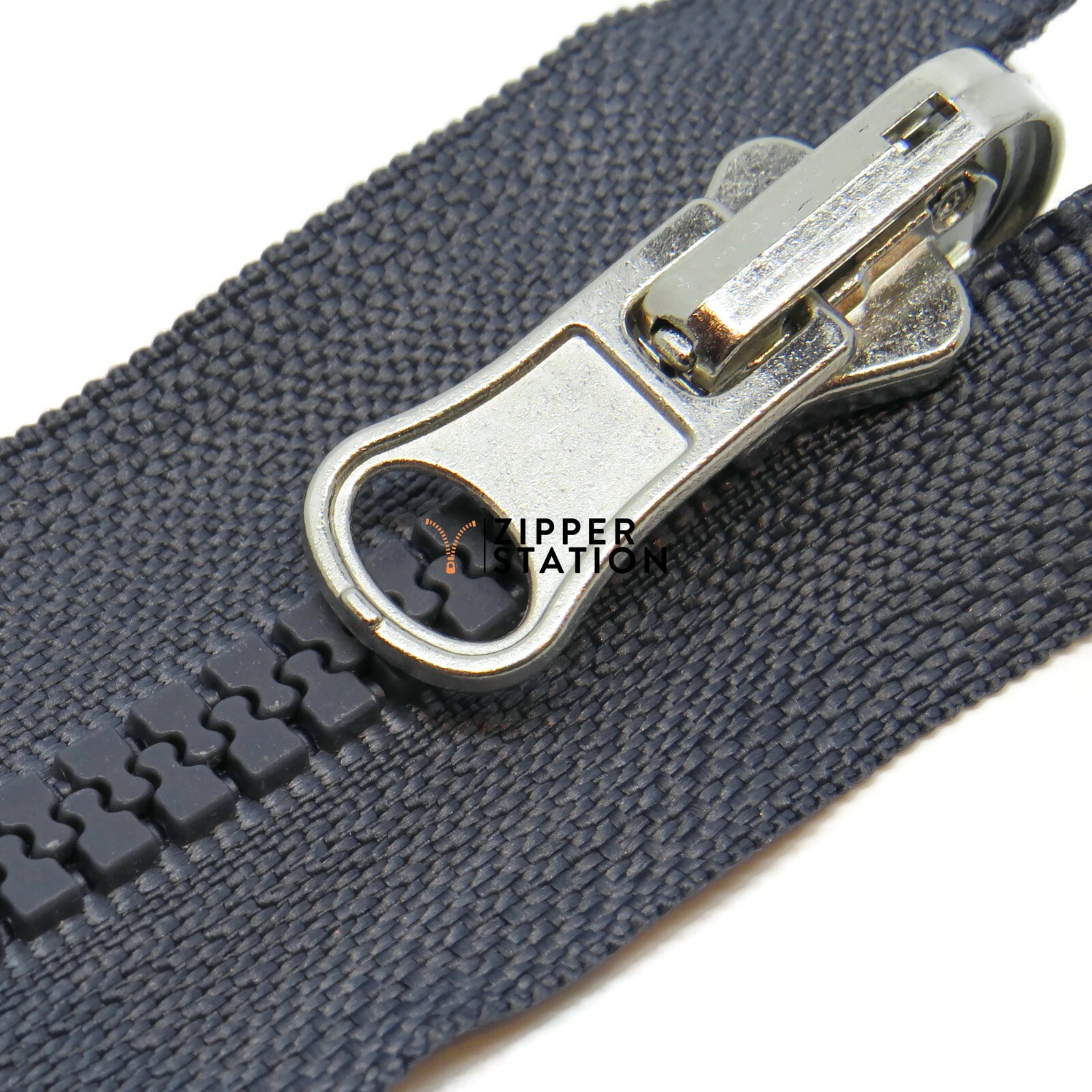 REVERSIBLE Open End Zipper #5 - Chunky Plastic No5 Reversable Zip, 7 ...