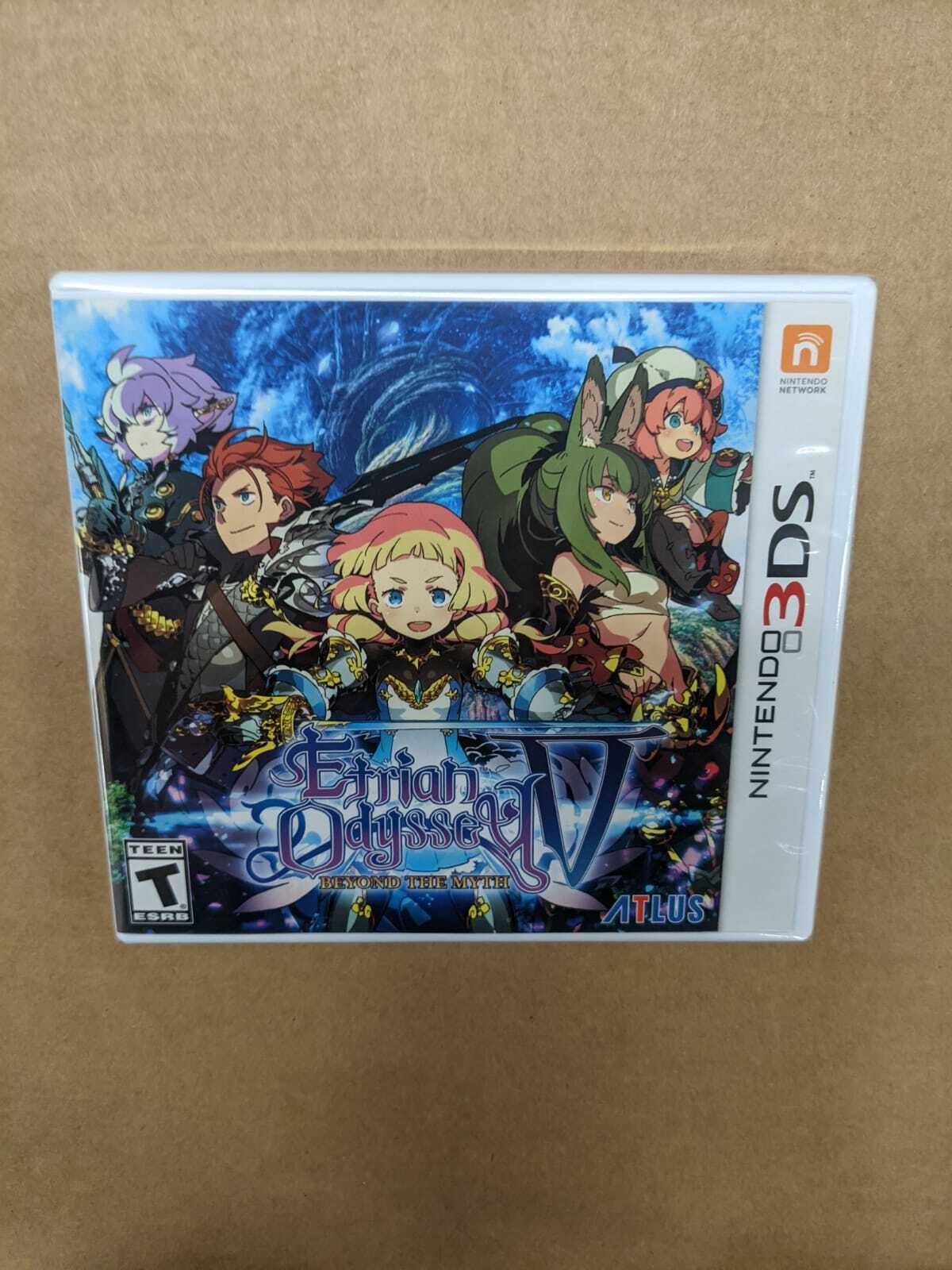 Etrian Odyssey V: Beyond The Myth - Nintendo 3DS Atlus Brand New ...