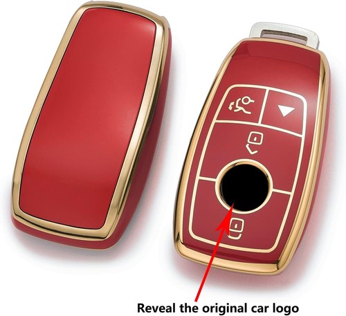 Car Smart Key Fob Case TPU Soft Cover For Mercedes Benz CLA250 CLS450 ...