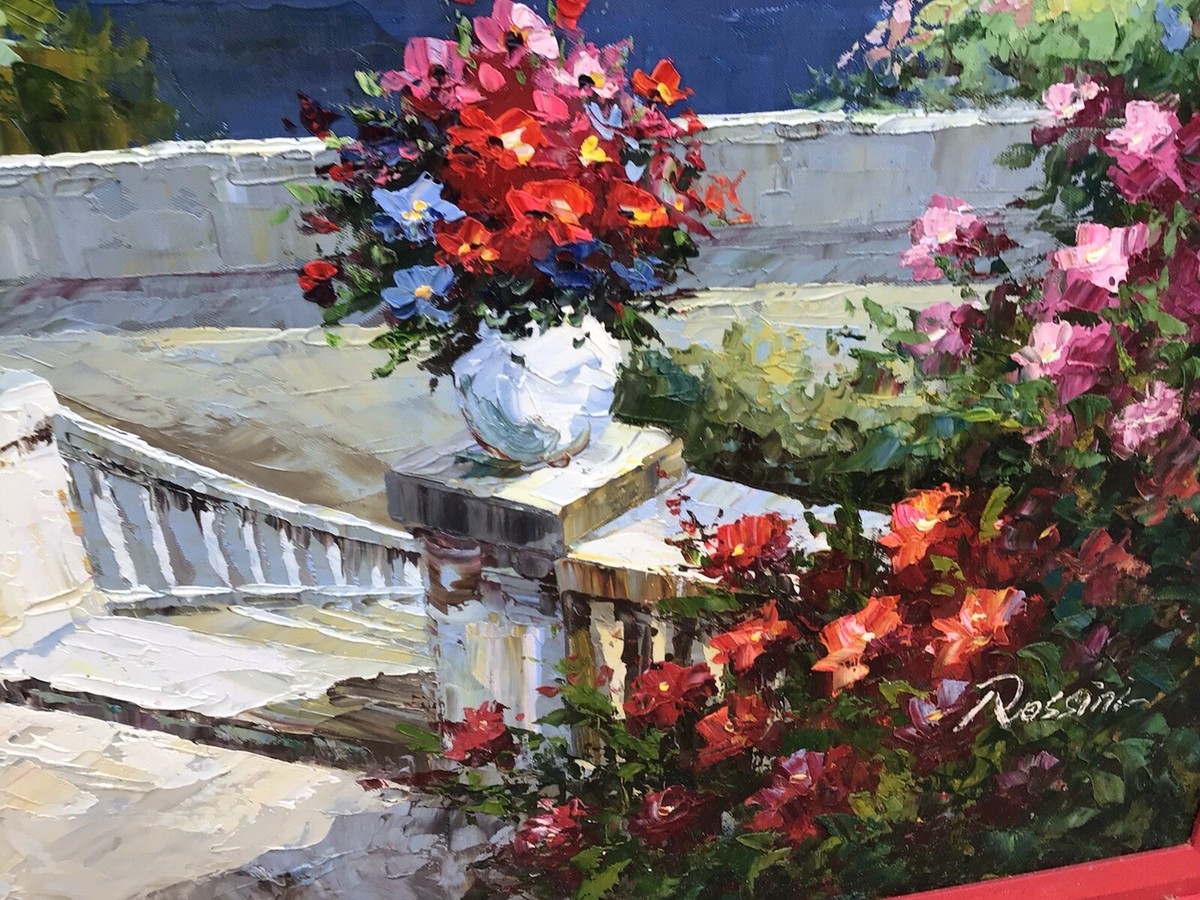 Rossini Artist Signature Left Side Rossini Painting Etsy UK