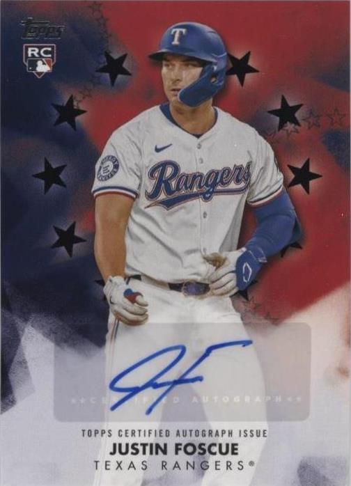 2024 Topps Update Series - Baseball Stars Autographs Justin Foscue # ...