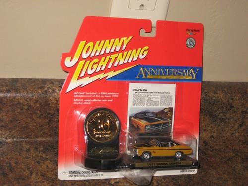 Johnny Lightning 1971 Dodge Demon 340 Gold '71 30th Anniversary Coin | eBay