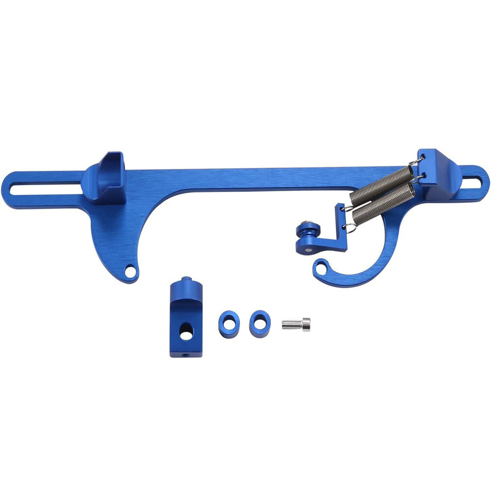 Throttle Cable Carburetor Bracket Aluminum For 4150 4160 Carb 307 350 ...