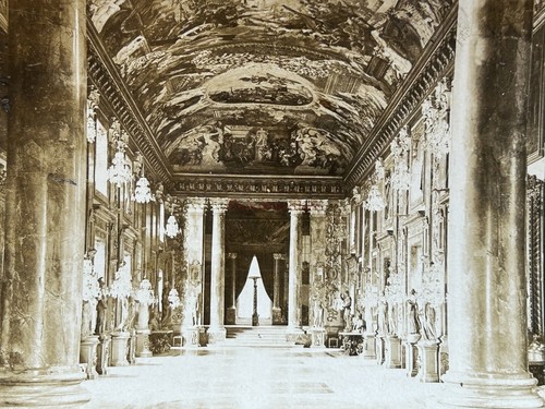 Italy Rome Palace Of Prince Colonna Interior 1901 Photo Stereo Vintage ...